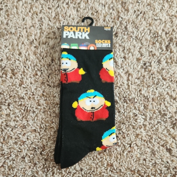Comedy Central | Underwear & Socks | South Park Cartman Black Socks ...